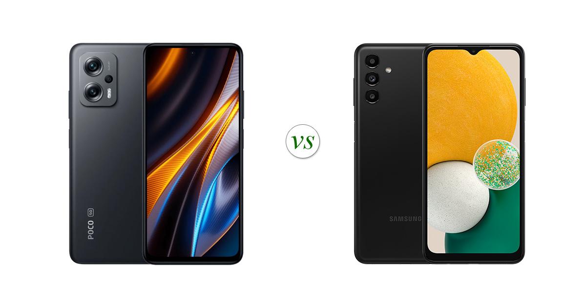 POCO X4 GT vs Samsung Galaxy A13 5G: Side by Side Specs Comparison