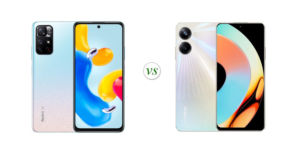 Xiaomi Redmi Note 11s 5G vs realme 10 Pro 5G: Side by Side Specs Comparison