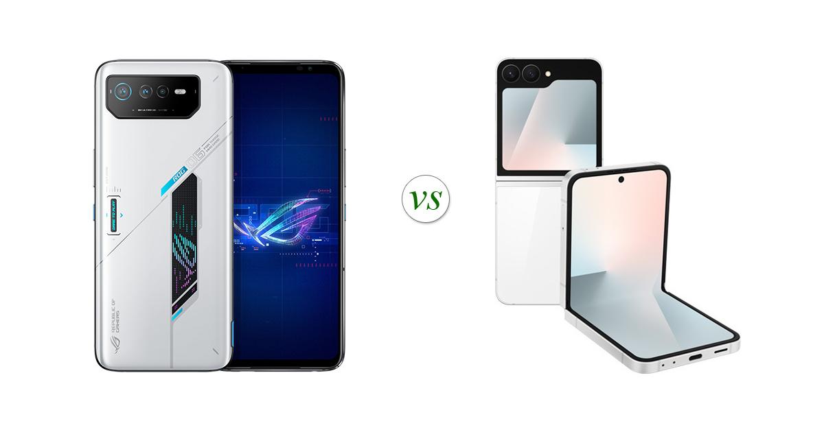 ASUS ROG Phone 6 vs SAMSUNG Galaxy Z Flip7 FE: Side by Side Specs ...