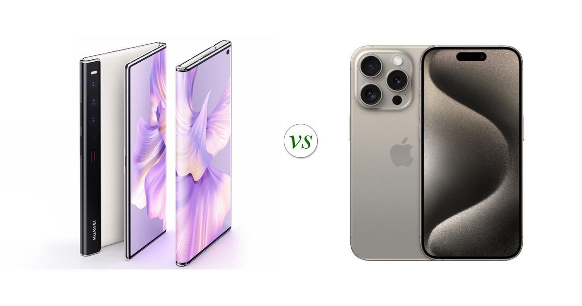 Huawei Mate Xs 2 vs Apple iPhone 15 Pro: Side by Side Specs Comparison