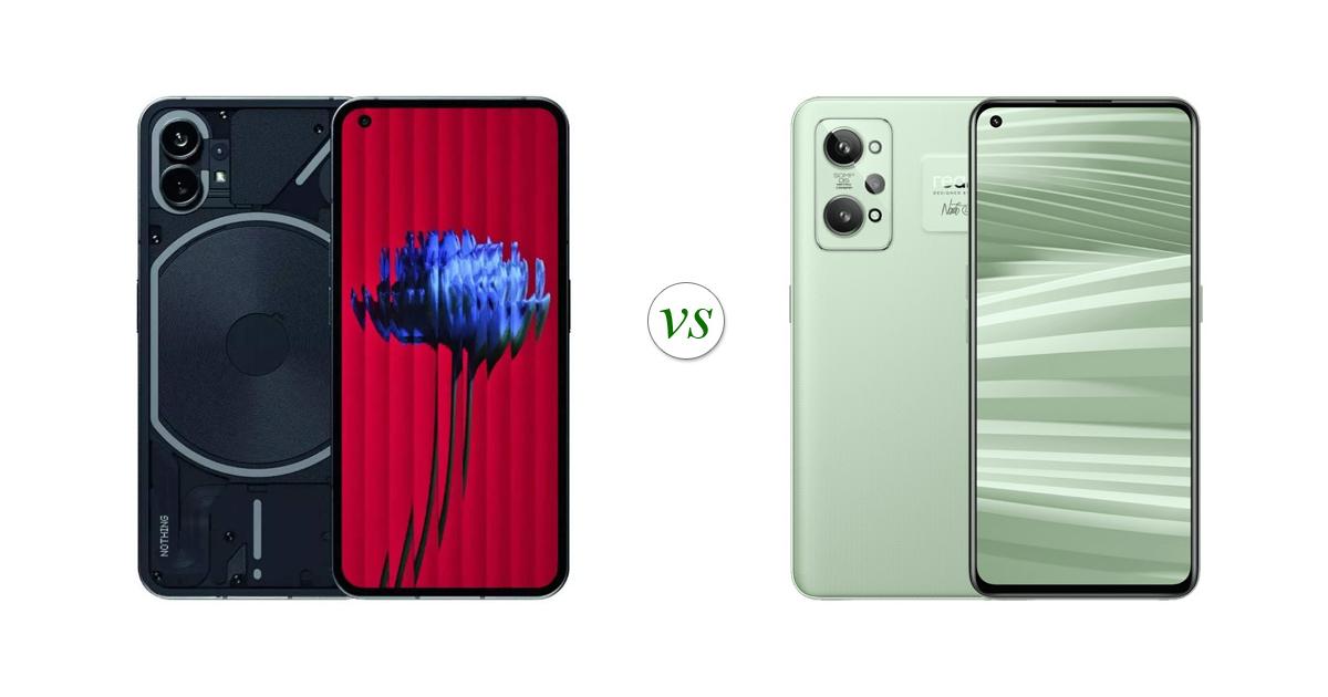 Nothing Phone (1) vs realme GT 2 Pro: Side by Side Specs Comparison