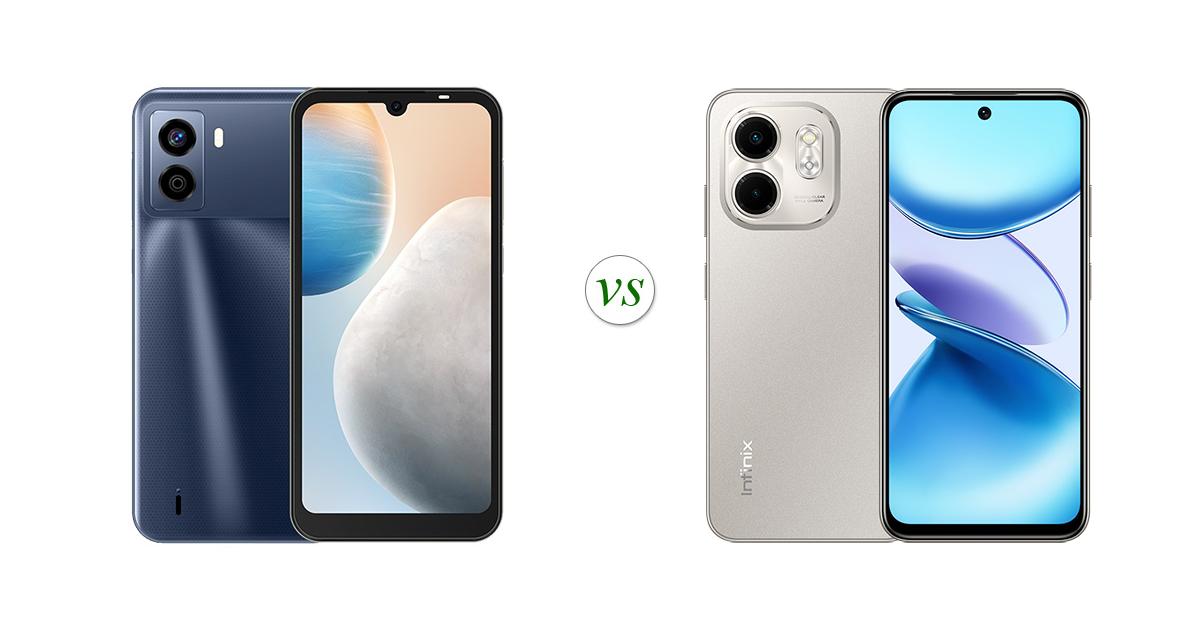 TECNO POP 6 vs Infinix SMART 9: Side by Side Specs Comparison