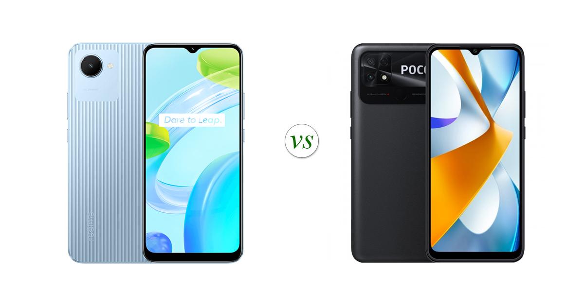 realme C30 vs POCO C40: Side by Side Specs Comparison
