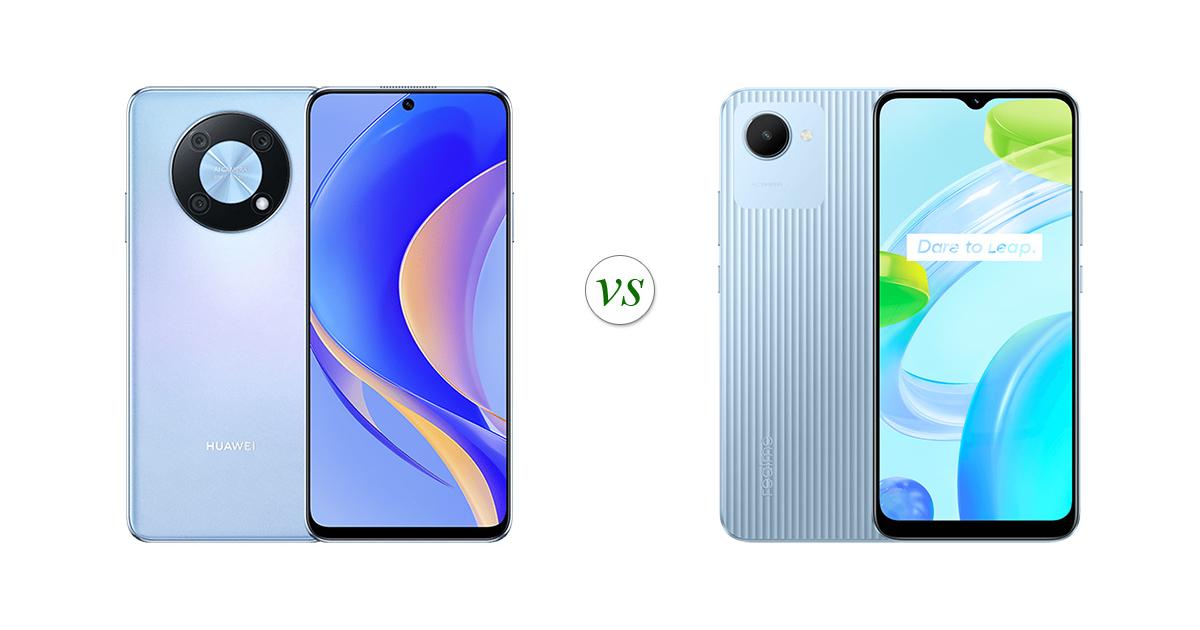 Huawei nova Y90 vs realme C30: Side by Side Specs Comparison