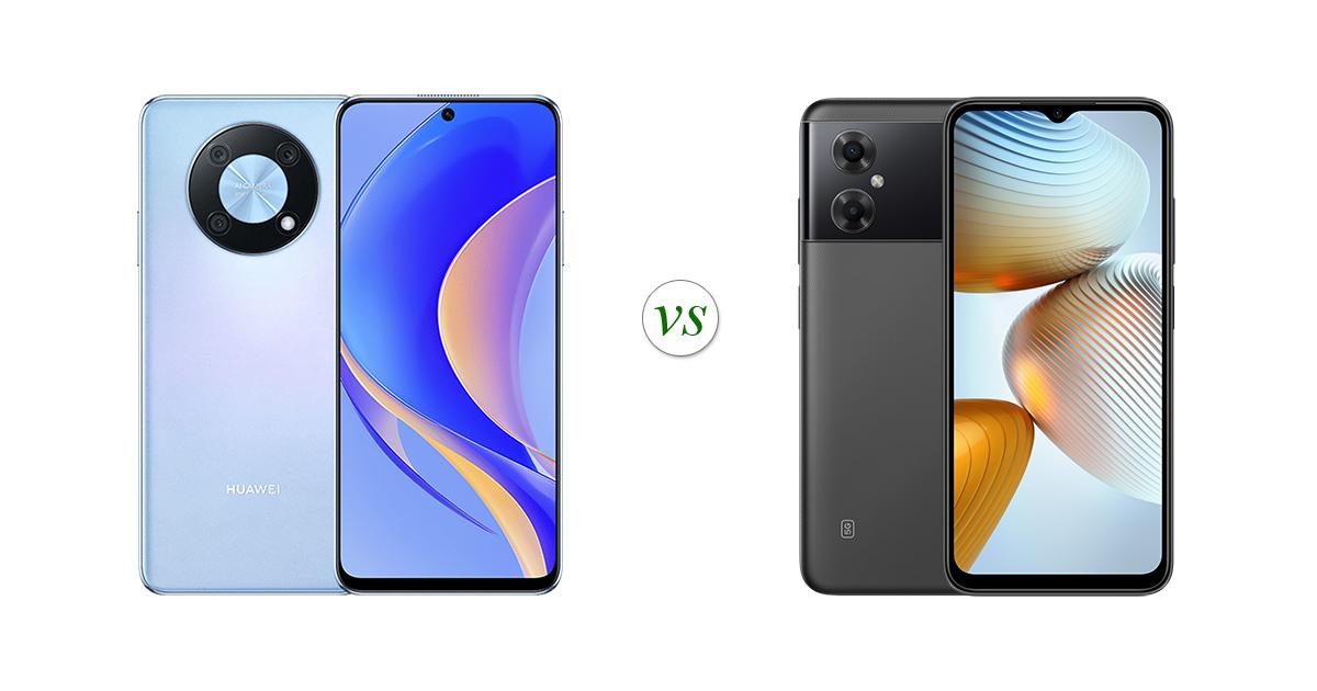 Huawei nova Y90 vs POCO M4 5G: Side by Side Specs Comparison