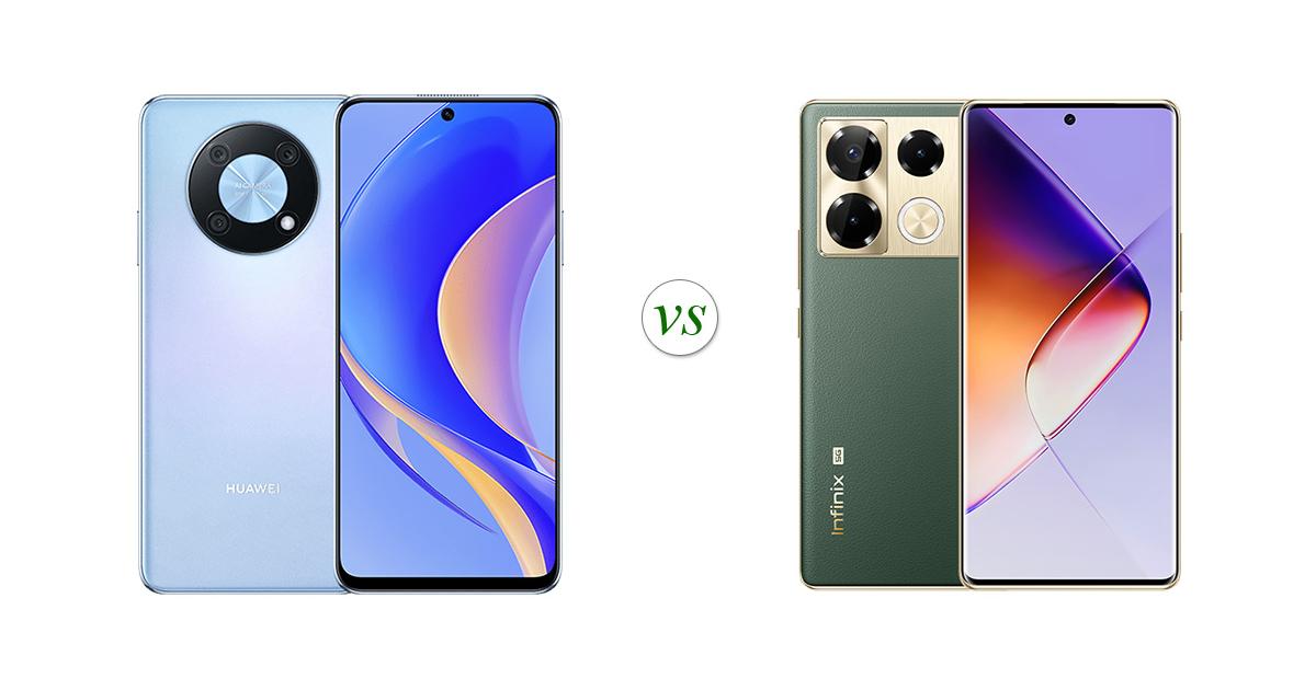 Huawei nova Y90 vs Infinix NOTE 40 Pro: Side by Side Specs Comparison