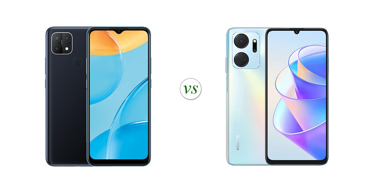 OPPO A15 vs HONOR X7a: Side by Side Specs Comparison