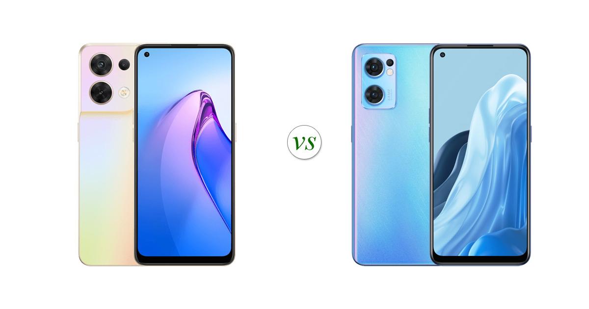 Oppo Reno8 5g Vs Oppo Reno7 5g Side By Side Specs Comparison