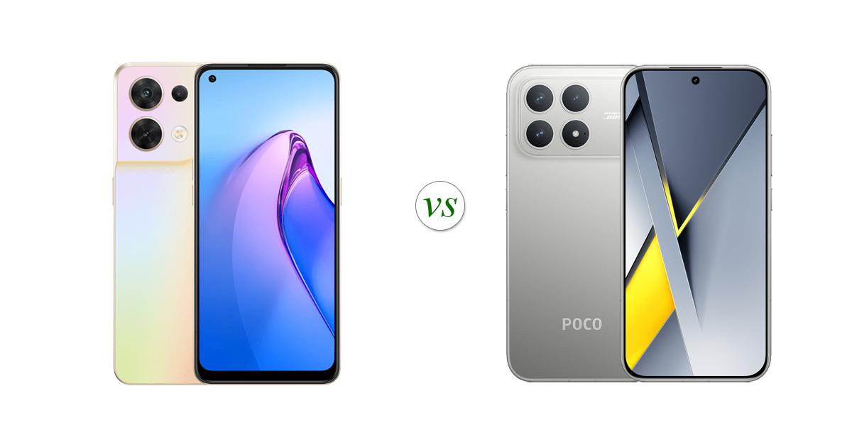 OPPO Reno8 5G vs POCO F8 Pro: Side by Side Specs Comparison