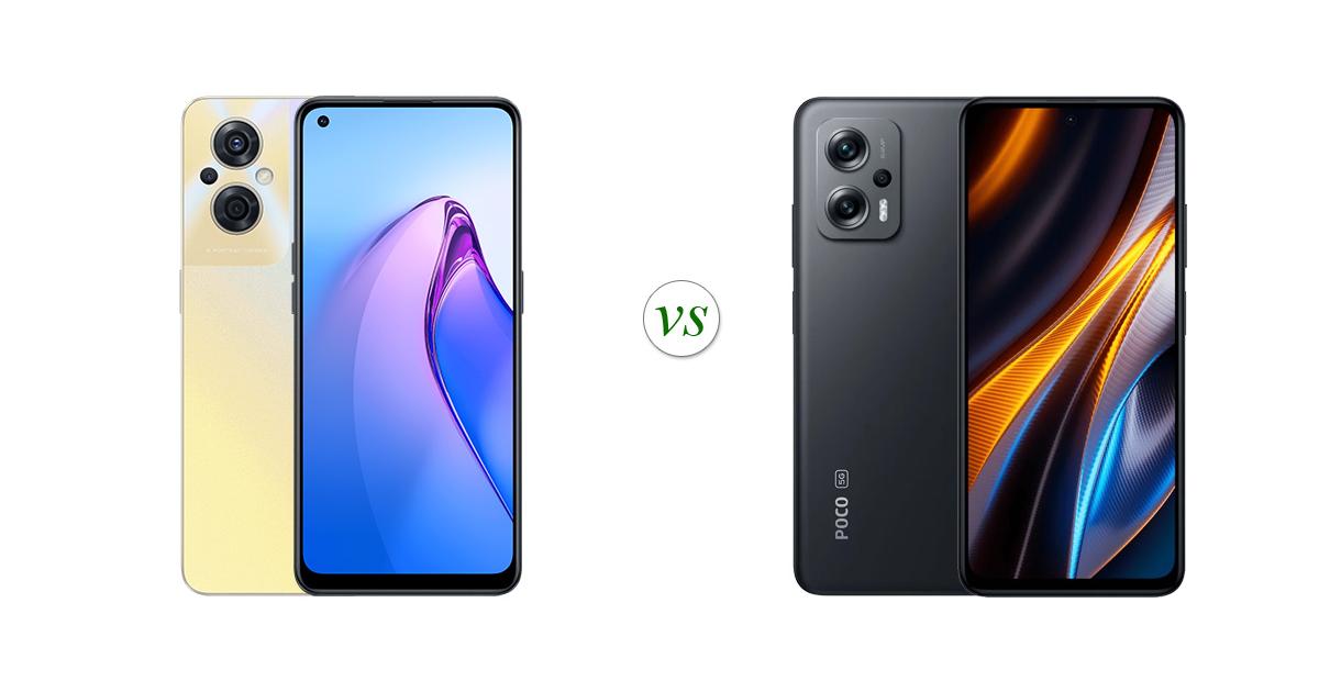 OPPO Reno8 Z 5G vs POCO X4 GT: Side by Side Specs Comparison