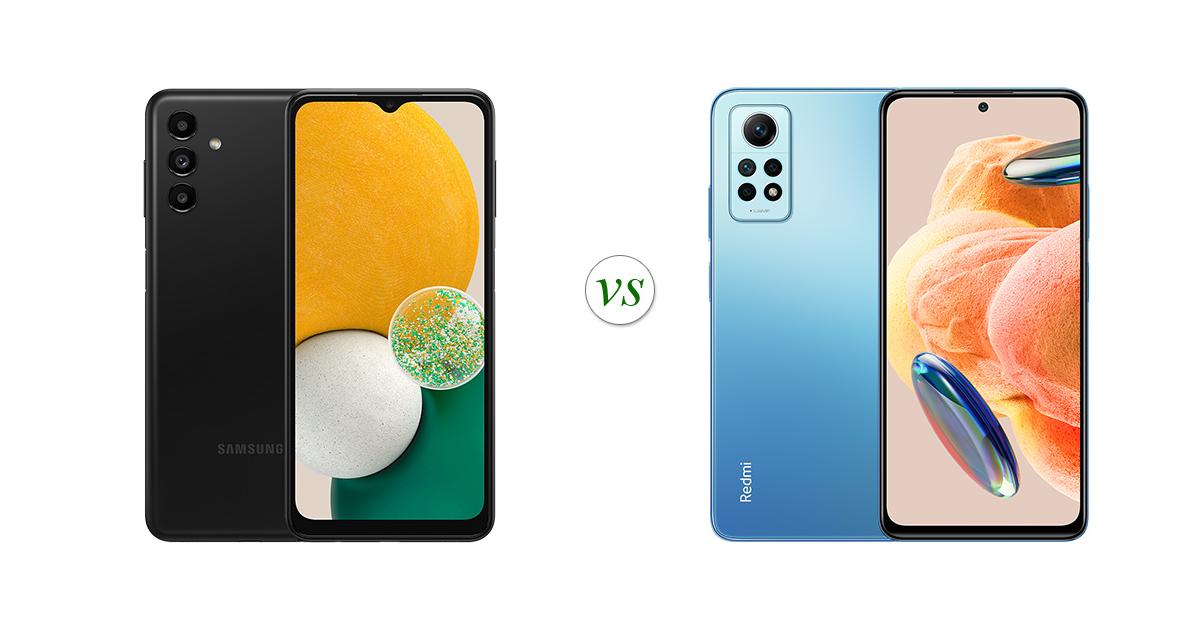 Samsung Galaxy A13 5G vs Xiaomi Redmi Note 12 Pro: Side by Side Specs ...