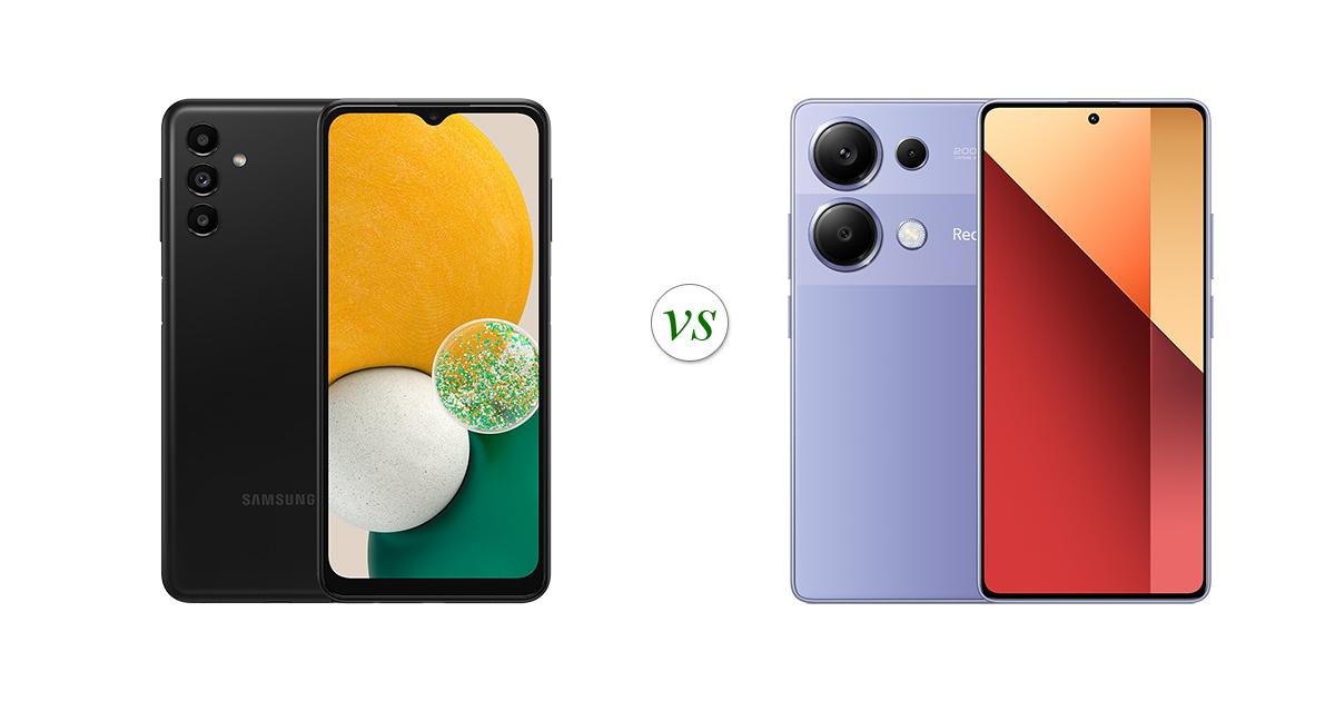 Samsung Galaxy A13 5G vs Redmi Note 13 Pro: Side by Side Specs Comparison