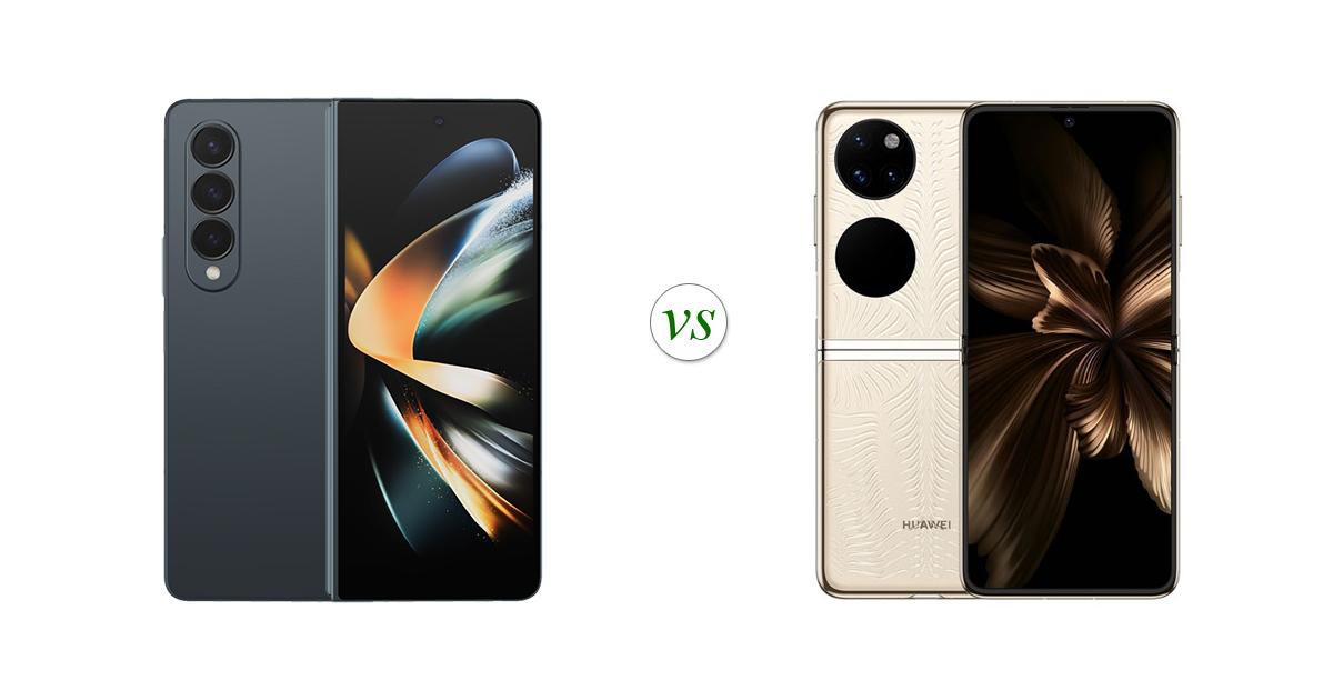 Samsung Galaxy Z Fold 4 vs Huawei P50 Pocket: Side by Side Specs Comparison