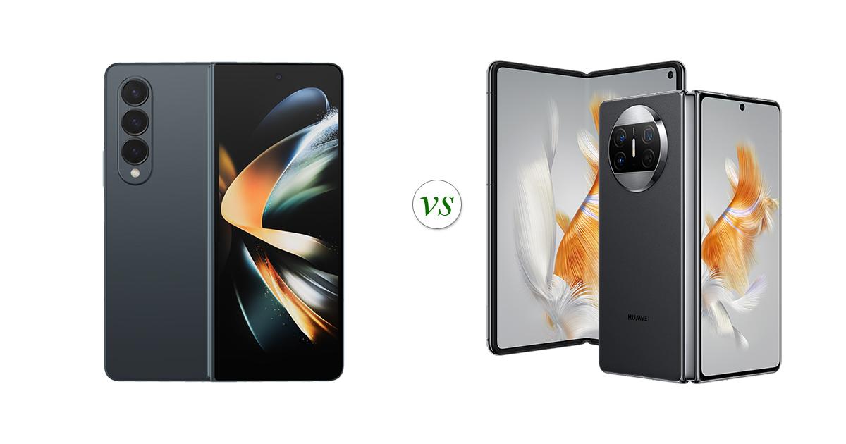 Samsung Galaxy Z Fold 4 vs HUAWEI Mate X3: Side by Side Specs Comparison