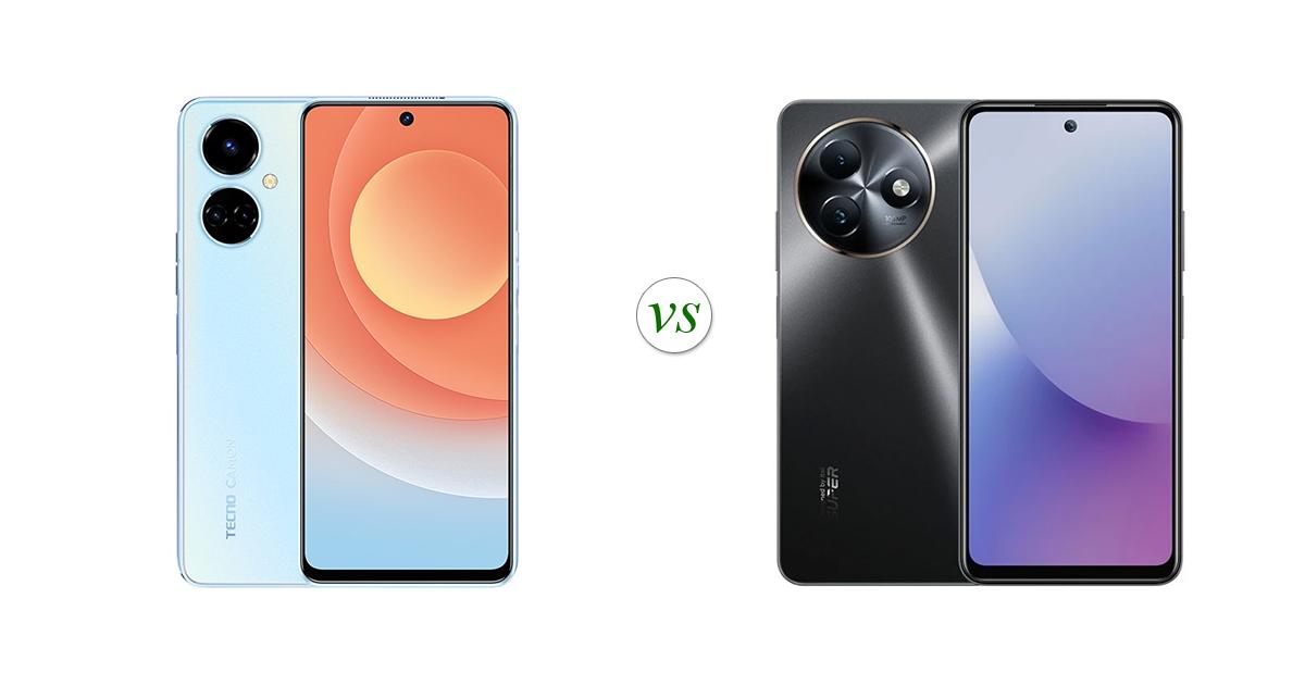TECNO Camon 19 vs itel S24: Side by Side Specs Comparison