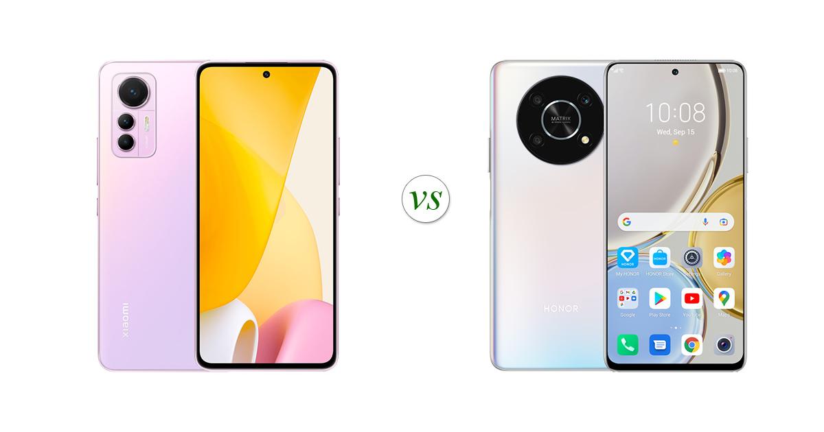 Xiaomi 12 Lite vs HONOR X9: Side by Side Specs Comparison