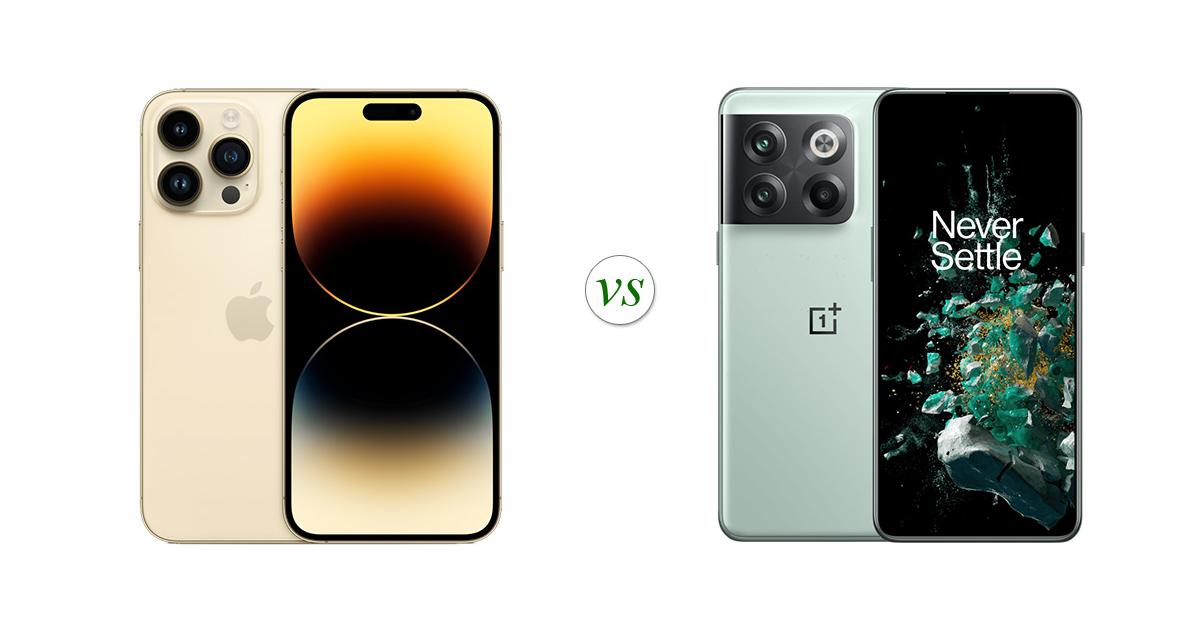 Apple iPhone 14 Pro Max vs OnePlus 10T: Side by Side Specs Comparison
