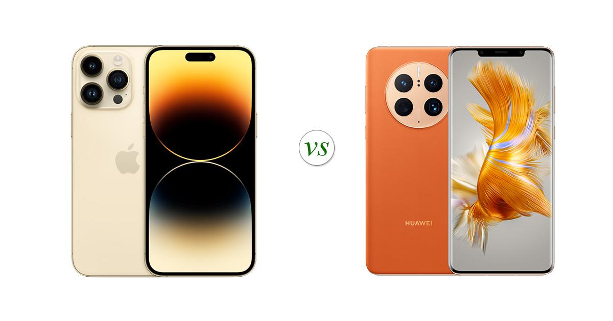 Apple iPhone 14 Pro Max vs Huawei Mate 50 Pro: Side by Side Specs Comparison