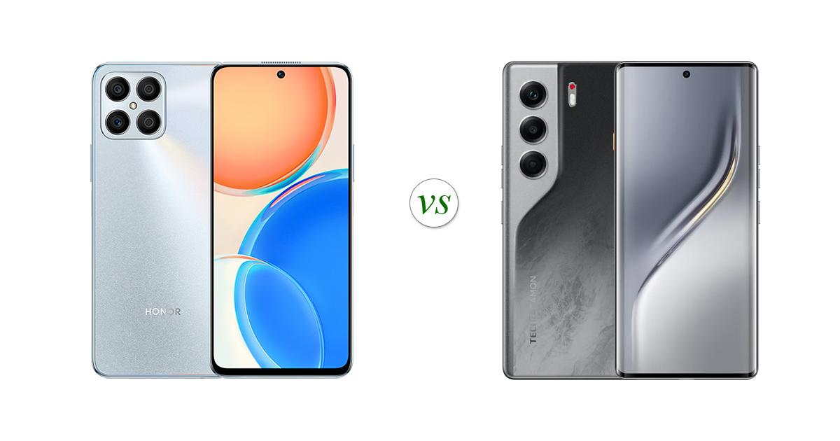 HONOR X8 vs TECNO CAMON 40 Pro 5G: Side by Side Specs Comparison