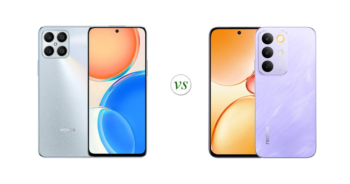 HONOR X8 vs realme C85 5G: Side by Side Specs Comparison
