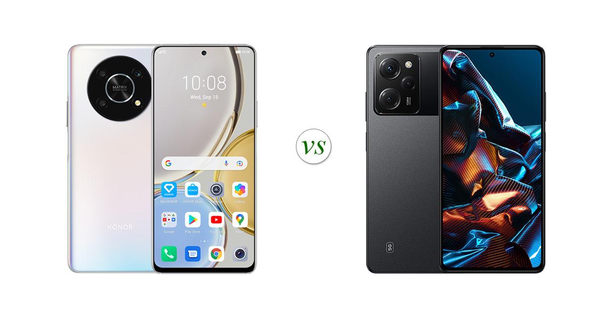 HONOR X9 vs POCO X5 Pro 5G: Side by Side Specs Comparison