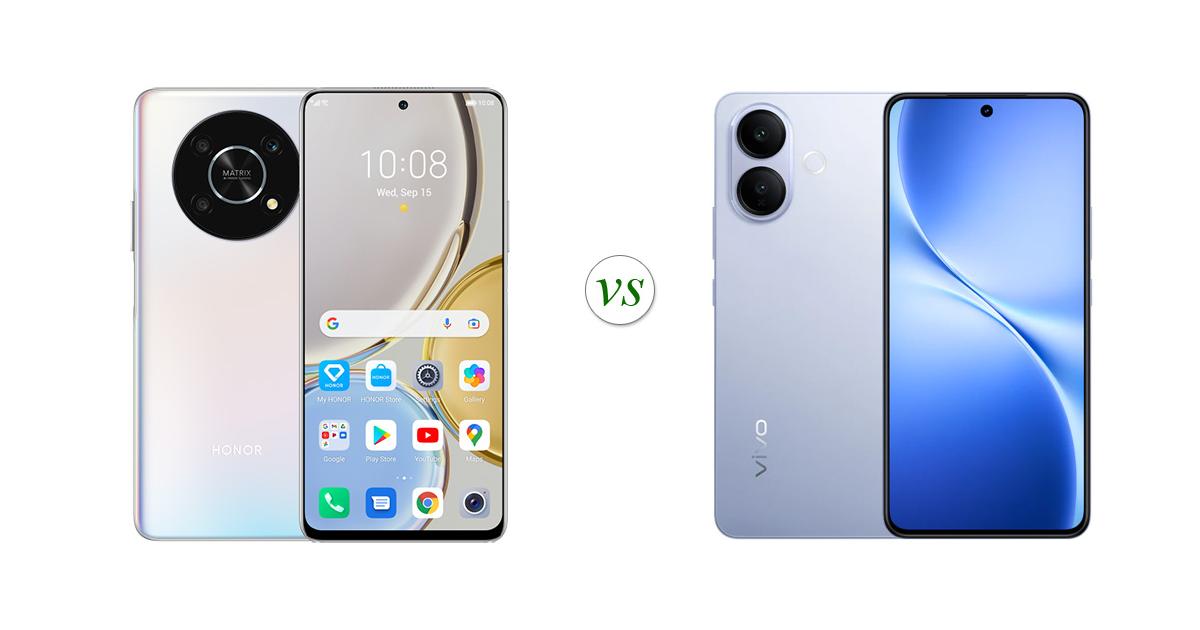 HONOR X9 vs vivo V60 Lite: Side by Side Specs Comparison