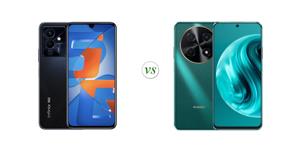 Infinix Note 12 PRO 5G vs Huawei nova 12i: Side by Side Specs Comparison