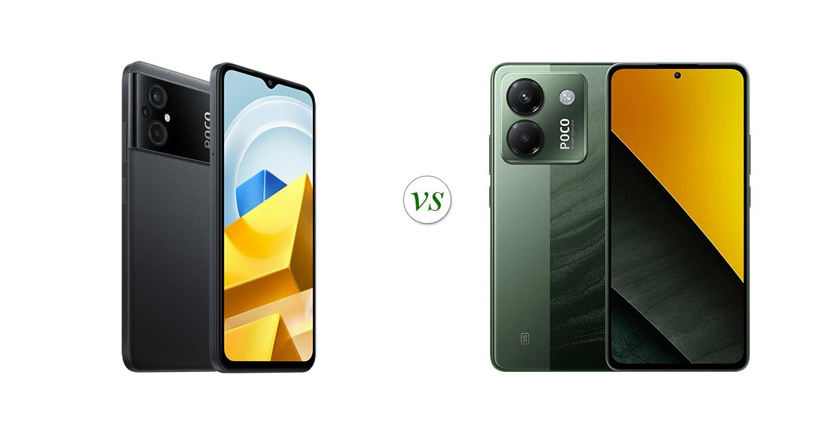 POCO M5 vs POCO M7 Pro 5G: Side by Side Specs Comparison