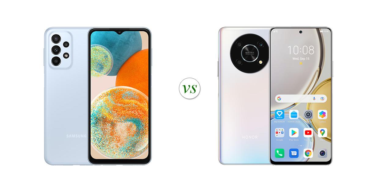 Samsung Galaxy A23 5G vs HONOR X9: Side by Side Specs Comparison