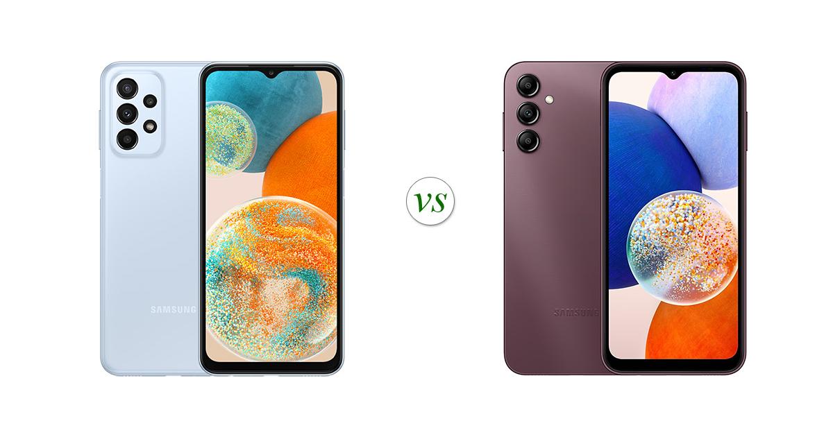 Samsung Galaxy A23 Vs Samsung Galaxy A14 5g Specs