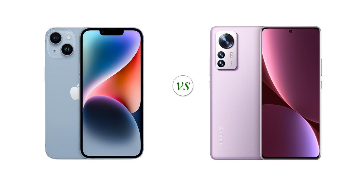 Apple iPhone 14 vs Xiaomi 12 Pro: Side by Side Specs Comparison