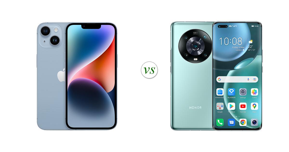 Apple iPhone 14 vs HONOR Magic4 Pro: Side by Side Specs Comparison