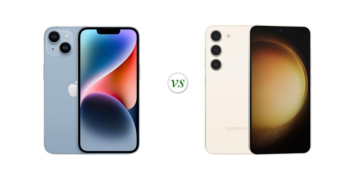 Apple iPhone 14 vs Samsung Galaxy S23: Side by Side Specs Comparison