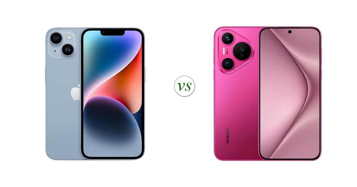 Apple iPhone 14 vs HUAWEI Pura 70: Side by Side Specs Comparison