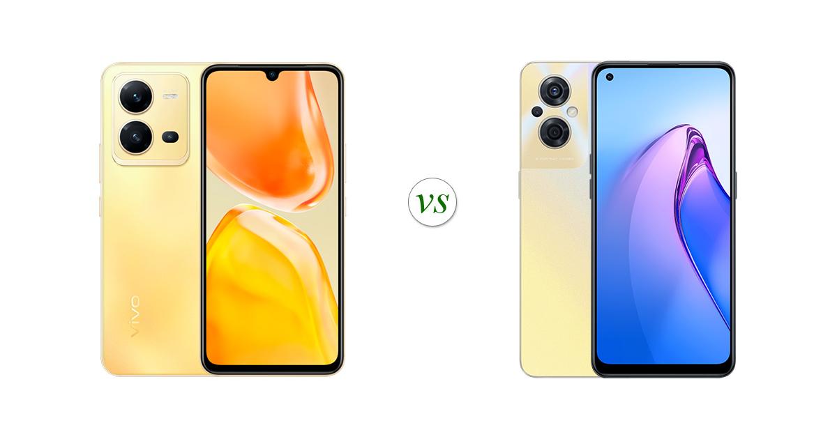 vivo V25 5G vs OPPO Reno8 Z 5G: Side by Side Specs Comparison