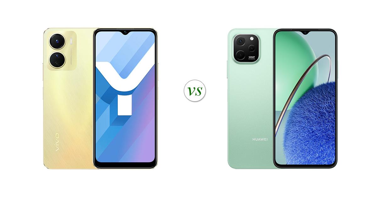 vivo Y16 vs Huawei nova Y61: Side by Side Specs Comparison