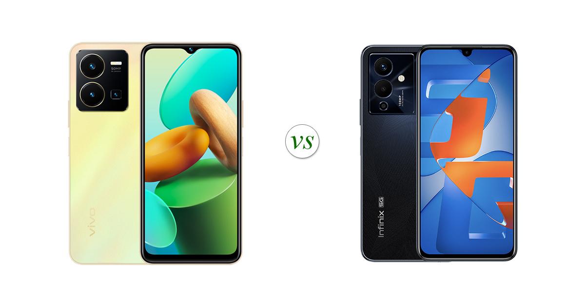 vivo Y35 vs Infinix Note 12 PRO 5G: Side by Side Specs Comparison
