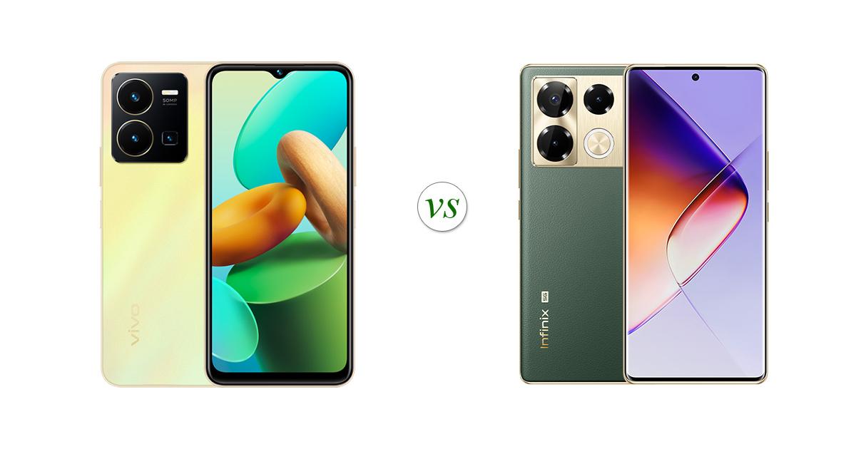 vivo Y35 vs Infinix NOTE 40 Pro+ 5G: Side by Side Specs Comparison