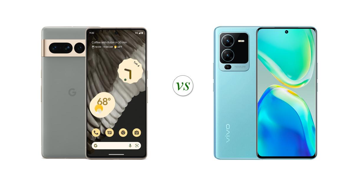 Google Pixel 7 Pro vs vivo V25 Pro: Side by Side Specs Comparison