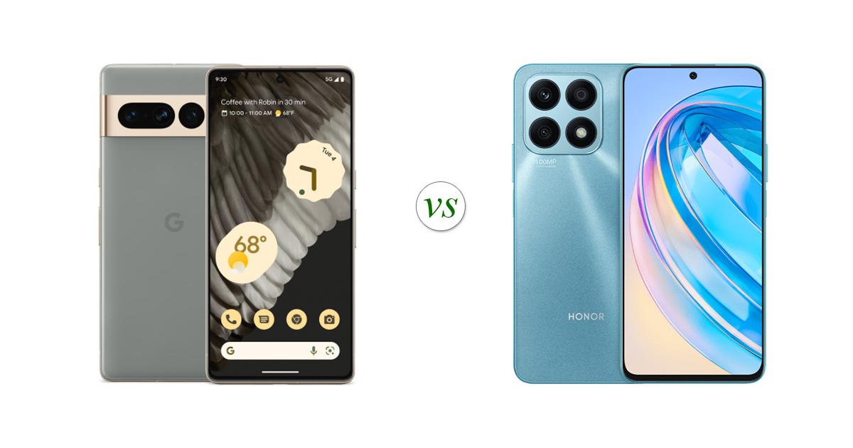 Google Pixel 7 Pro Vs Honor X8a Side By Side Specs Comparison