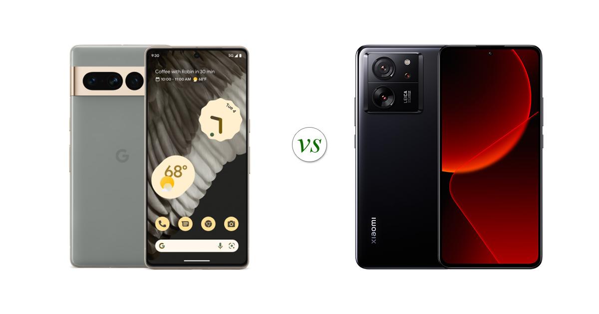 Google Pixel 7 Pro vs Xiaomi 13T: Side by Side Specs Comparison
