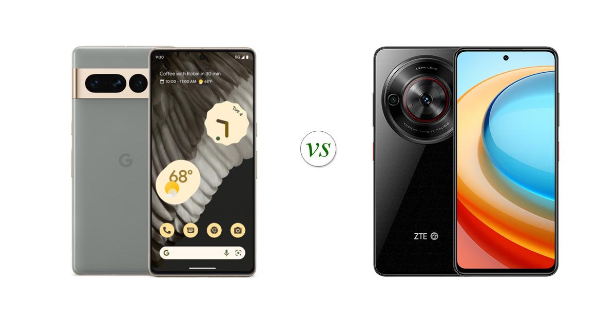 Google Pixel 7 Pro vs ZTE Blade A75 5G: Side by Side Specs Comparison