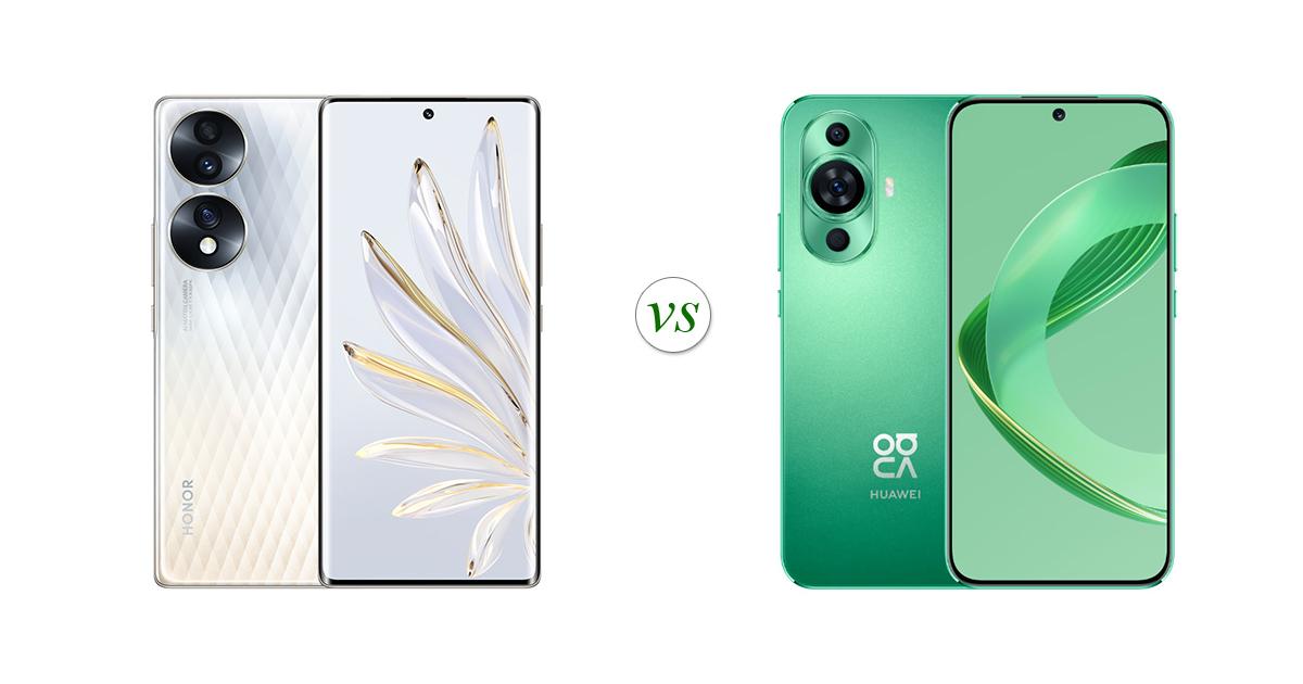 HONOR 70 5G vs HUAWEI nova 11: Side by Side Specs Comparison