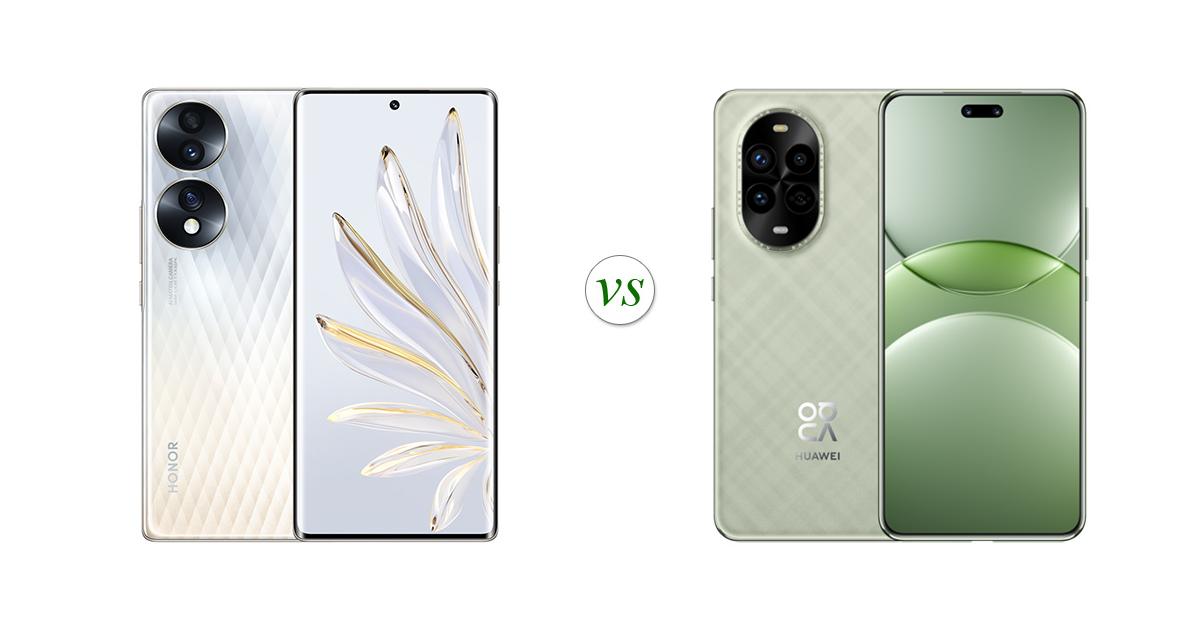 HONOR 70 5G vs HUAWEI nova 13 Pro: Side by Side Specs Comparison