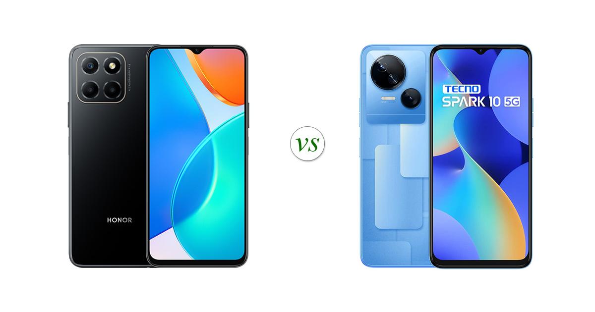 HONOR X6 vs TECNO SPARK 10 5G: Side by Side Specs Comparison