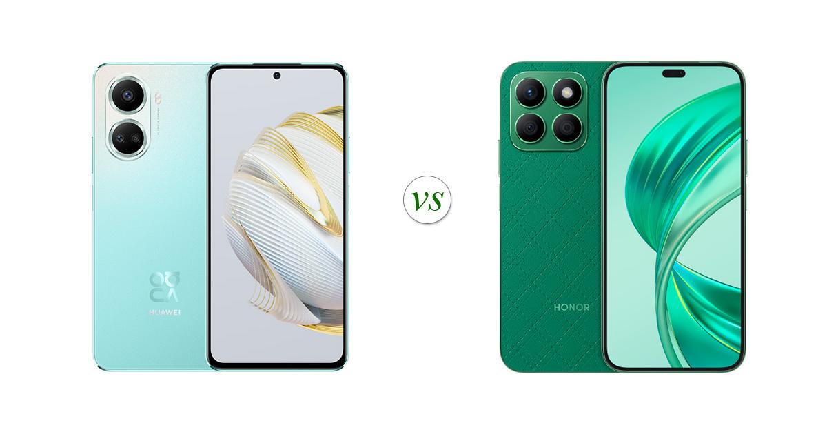 Huawei nova 10 SE vs HONOR X8b: Side by Side Specs Comparison