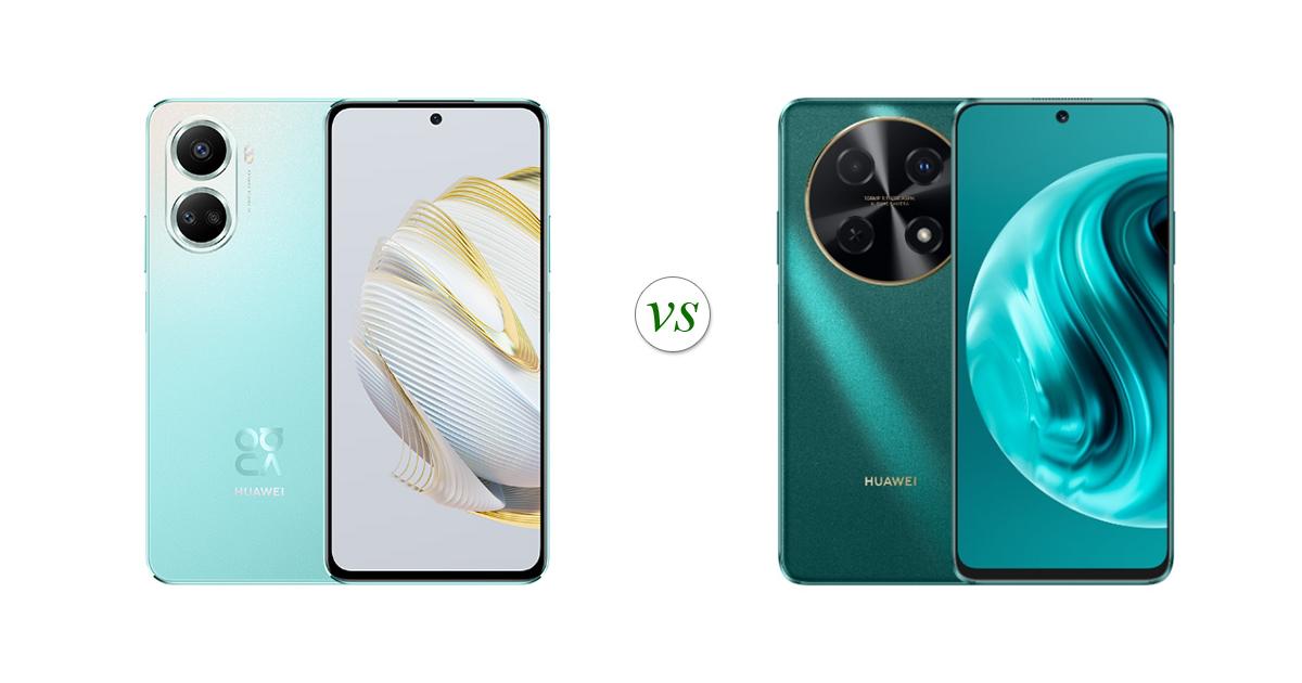 Huawei nova 10 SE vs Huawei nova 12i: Side by Side Specs Comparison
