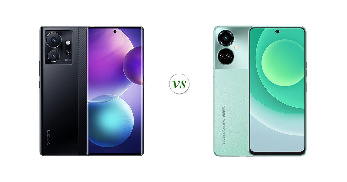 Infinix Zero Ultra vs TECNO Camon 19 Pro 5G: Side by Side Specs Comparison
