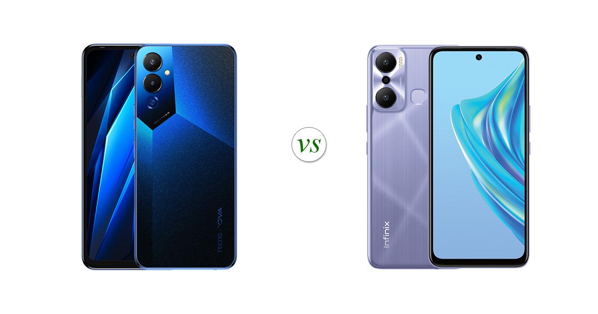 TECNO POVA 4 vs Infinix Hot 20 Play: Side by Side Specs Comparison