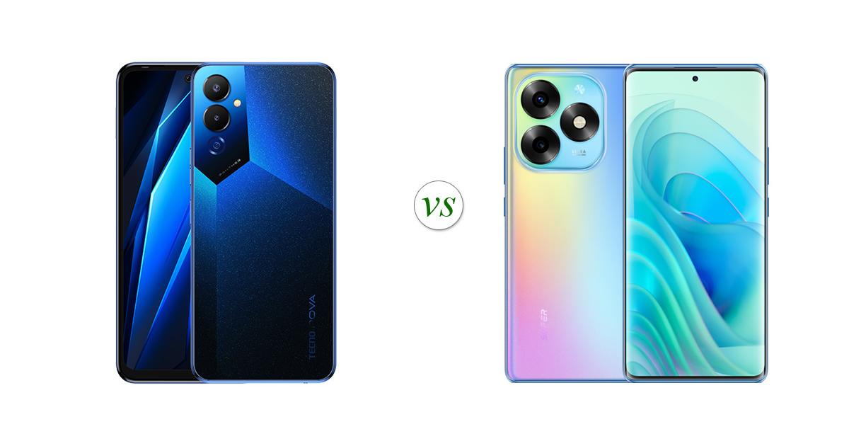 TECNO POVA 4 vs itel S23+: Side by Side Specs Comparison